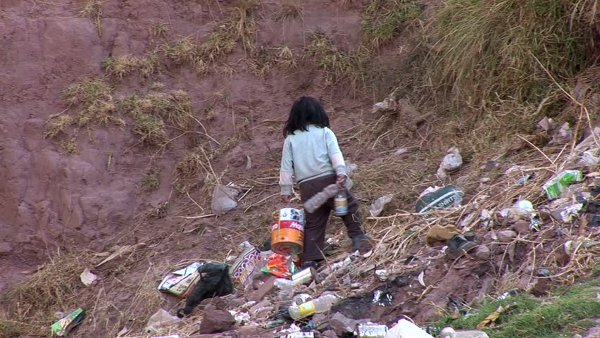 Cusco, Peru, South America. October 2007 Video Footage Of Poor Children ...