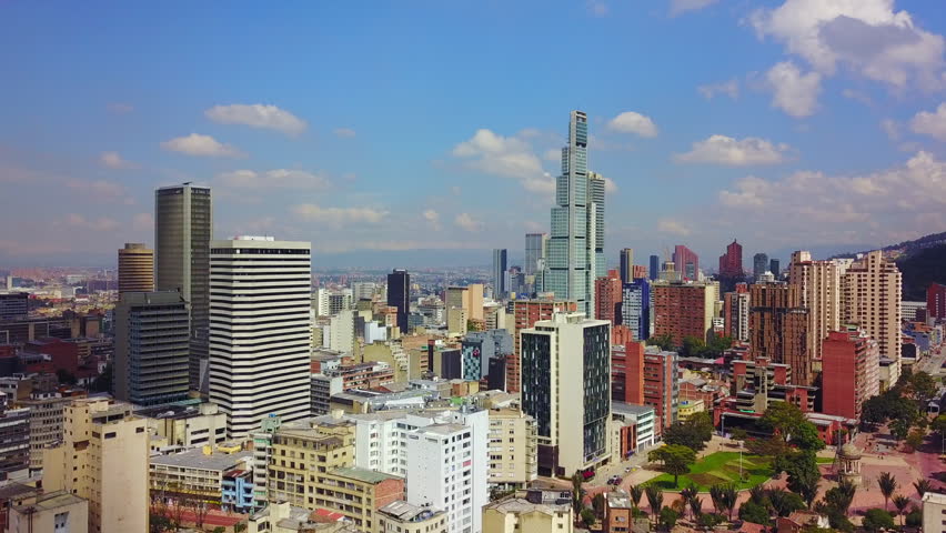 Buildings and skyscrapers in Bogota, Colombia image - Free stock photo ...