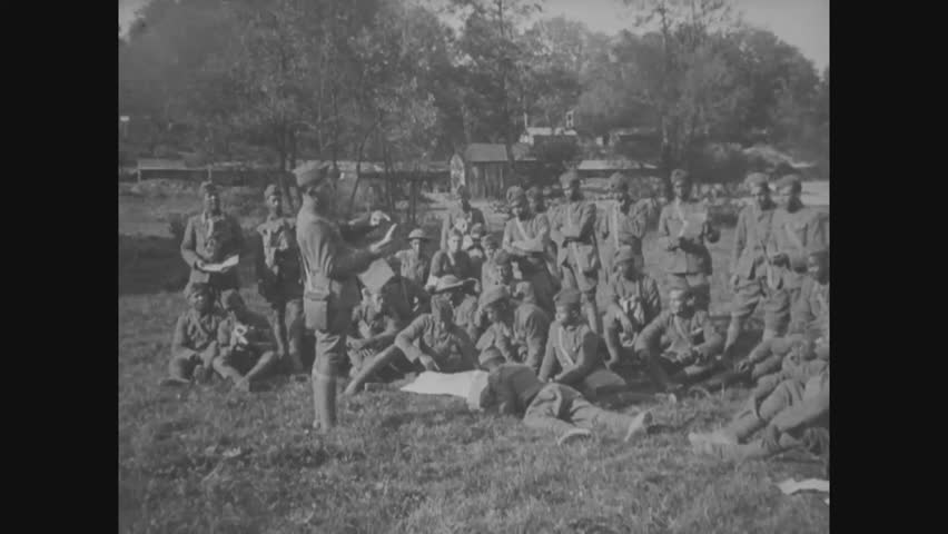 CIRCA 1910s - The Meuse-Argonne Offensive In World War One. Stock ...