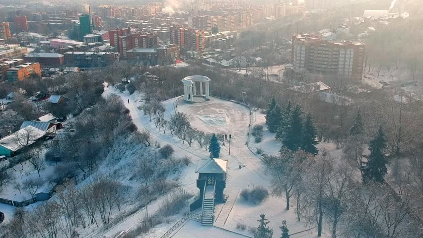 Aerial View On Poltava City, Stock Footage Video (100% Royalty-free ...