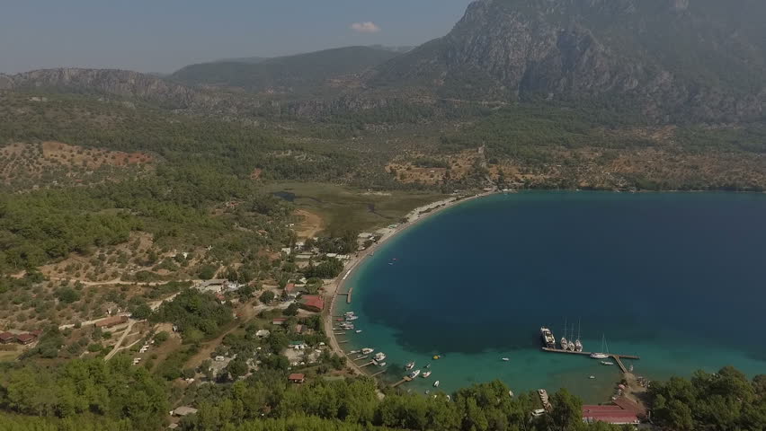 Akbükü, Mula Turkey Drone Footage Stock Footage Video (100% Royalty-free) 1007536546 | Shutterstock