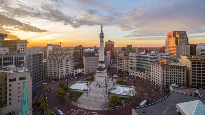 Urban skyline of Indianapolis, Indiana image - Free stock photo ...