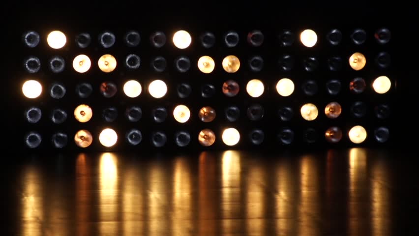 Flashing Lights in the Wall Stock Footage Video (100% Royalty-free ...