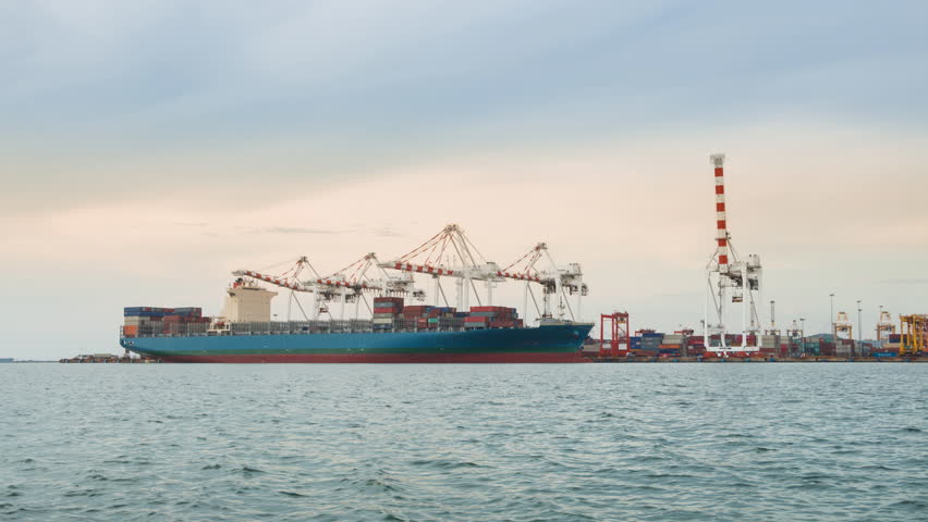 Cargo Loading Shipping Moving at Stock Footage Video (100% Royalty-free ...