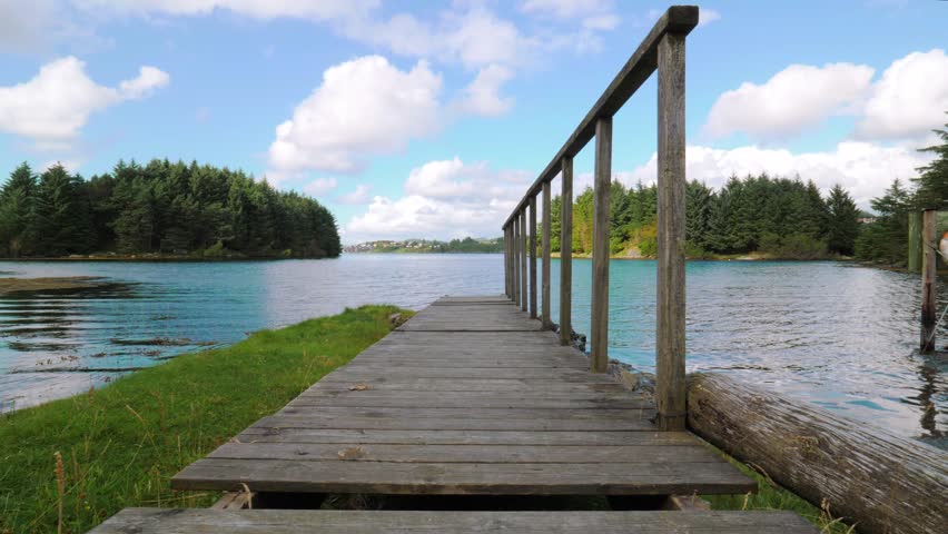 Landscape and seascape of dock into the water image - Free stock photo ...