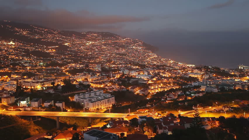 Coastline landscape and city in Funchal, Portugal image - Free stock ...