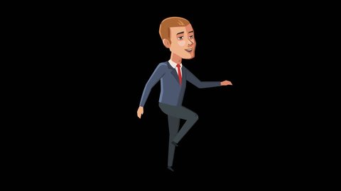 2 D Man Jumping Stock Video Footage - 4K and HD Video Clips | Shutterstock