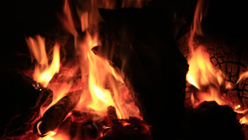 Fire Burning Clip Stock Footage Video (100% Royalty-free) 1013442926 ...