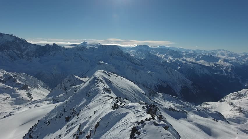 View of the French Alps Mountain Landscape image - Free stock photo ...