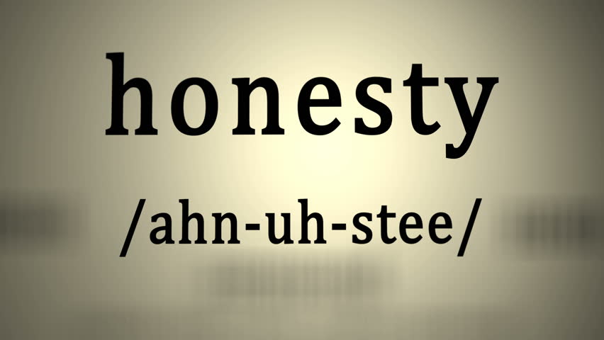 Definition: Honesty - Animation Stock Footage Video (100% Royalty-free ...
