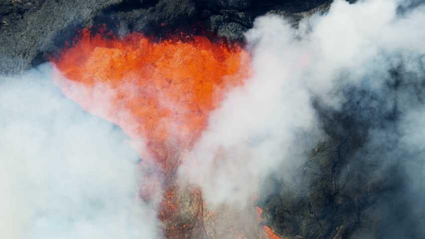 Volcano Spewing Lava at Hawaii Volcanoes National Park image - Free ...