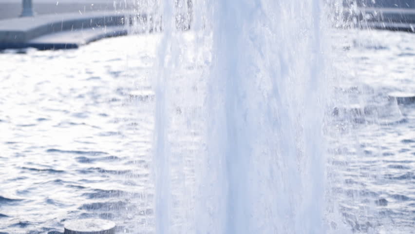 Fountains spraying water upwards image - Free stock photo - Public ...