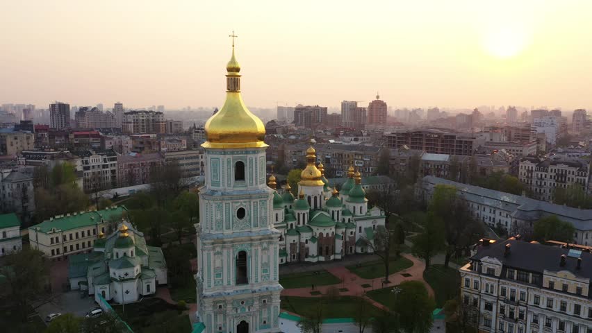 st-sophia-s-bell-tower-in-kiev-ukraine-image-free-stock-photo
