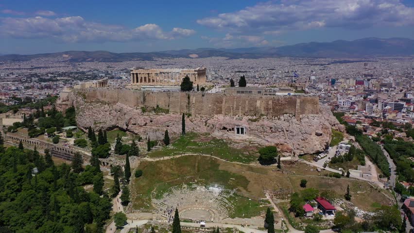 Athens, Greece from the Acropolis image - Free stock photo - Public Domain photo - CC0 Images