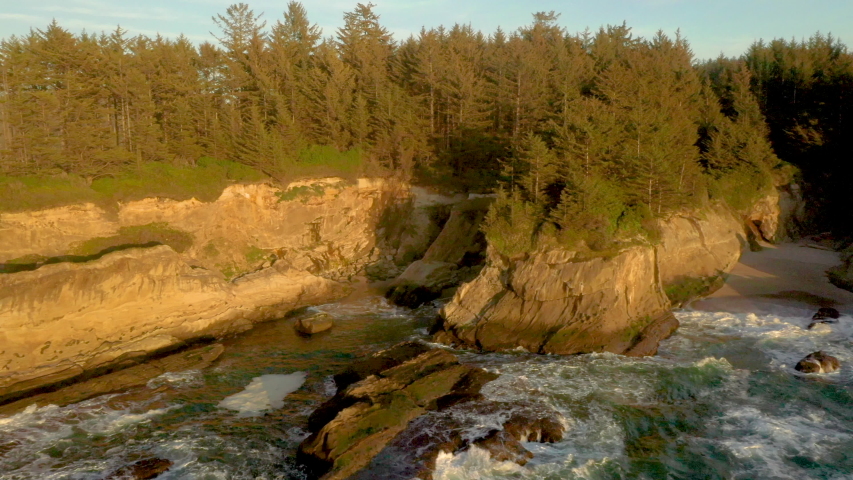 Ocean Bay landscape in Oregon image - Free stock photo - Public Domain ...
