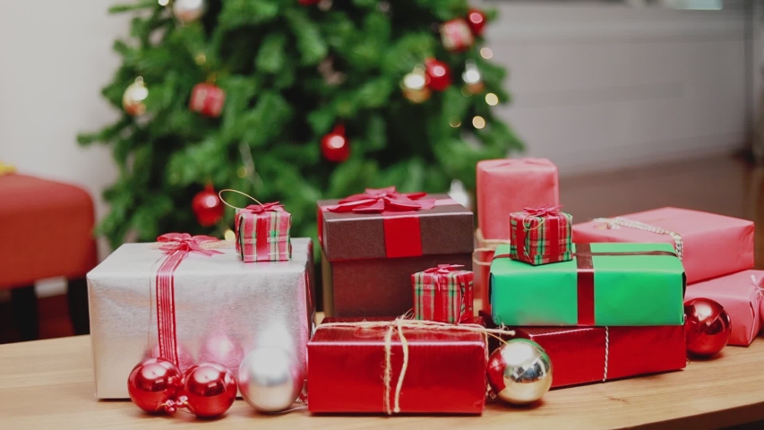Close-up of Christmas Tree Ornaments image - Free stock photo - Public ...