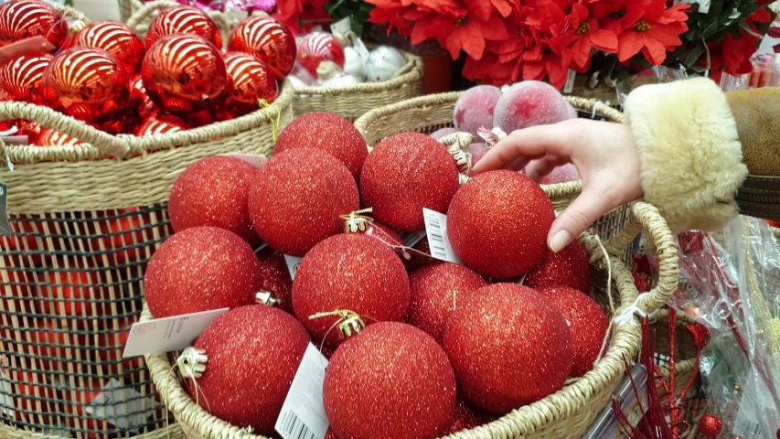 Christmas Toys and Decorations in a store image - Free stock photo ...