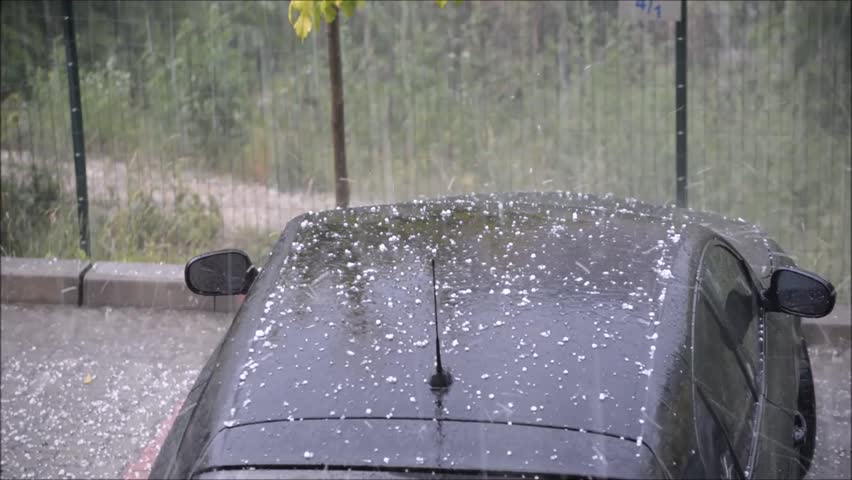 Animated Falling Hail On Black Background. Stock Footage Video 9136580 ...