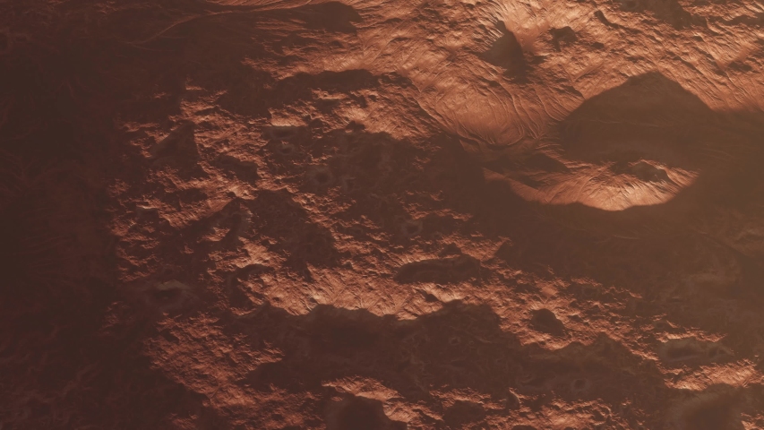 Craters on Mars top view image - Free stock photo - Public Domain photo ...