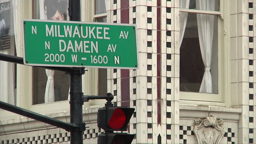 CHICAGO, ILLINOIS - 2010: Addison Street Sign In Front Of Wrigley Field ...