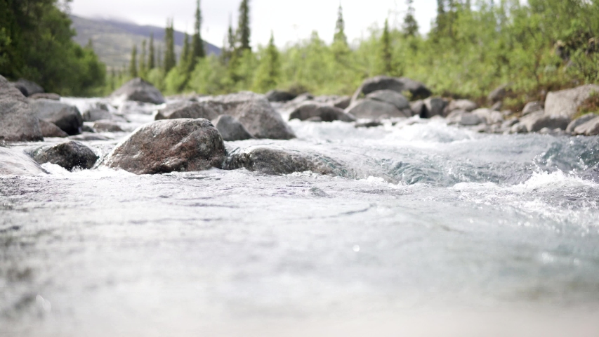 River carving a landscape through the valley image - Free stock photo ...
