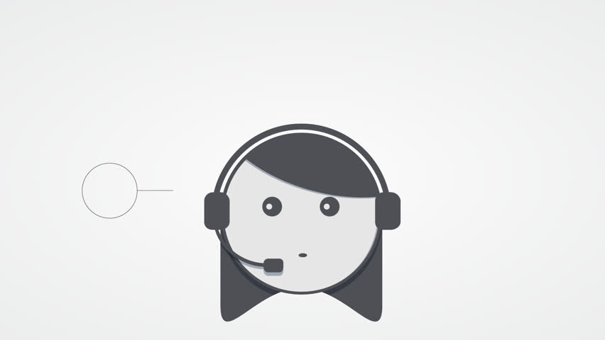 Stock video of support animation with place for your | 11263376 ...