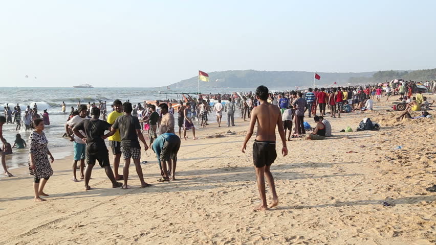 Goa, India - 25 January Stock Footage Video (100% Royalty-free ...