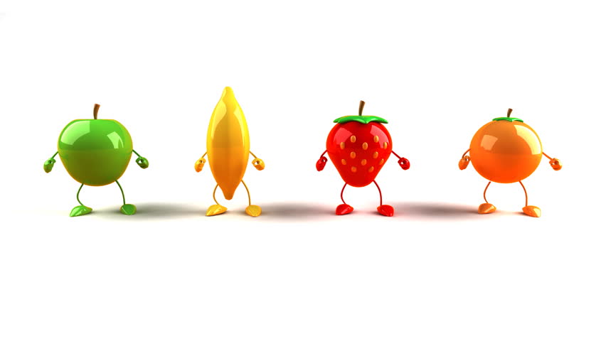 Cartoon Fruits Dancing วิดีโอสต็อก 206272 | Shutterstock