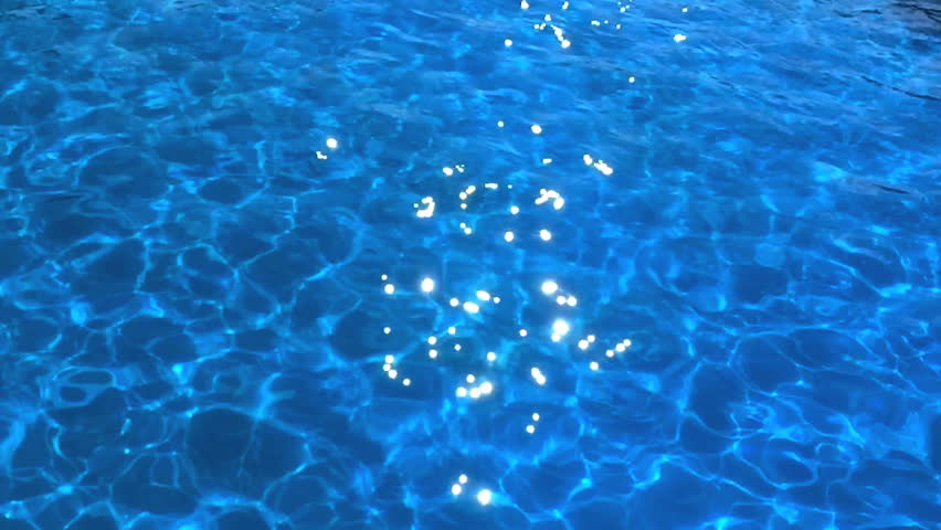 Stock video of shiny blue water background, pool water | 11873966 ...
