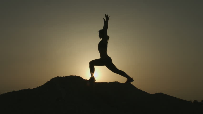 Yoga Posture Girl 4K