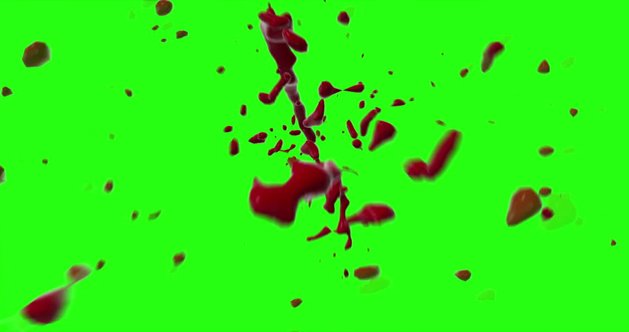 Blood Green Screen Stock Footage Video | Shutterstock