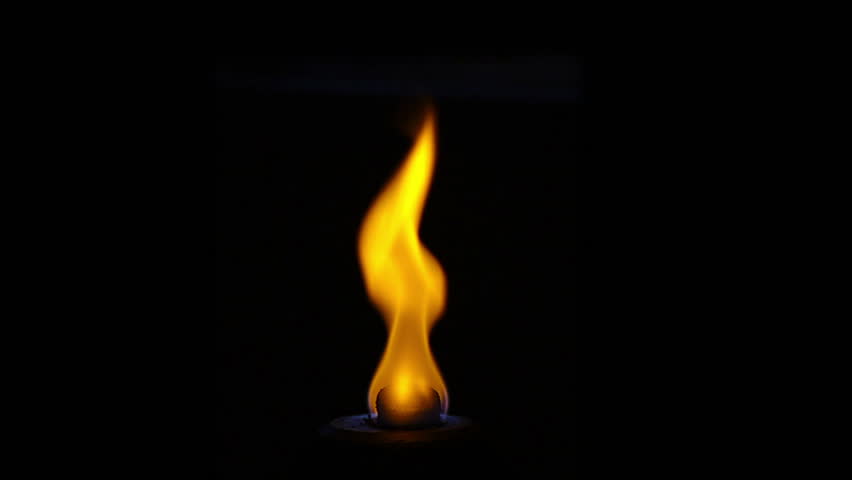 Fire Animation HD. Loopable Animated Fire Isolated On Black Background ...