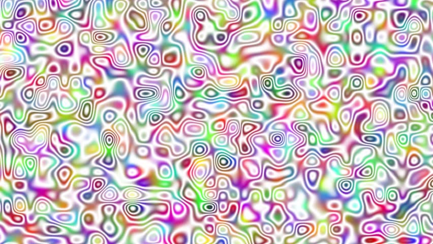 Psychedelic Abstract Background Hippie Trippy Stock Footage Video (100% ...