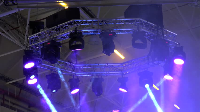 Spectacular Light Show from the Stock Footage Video (100% Royalty-free ...