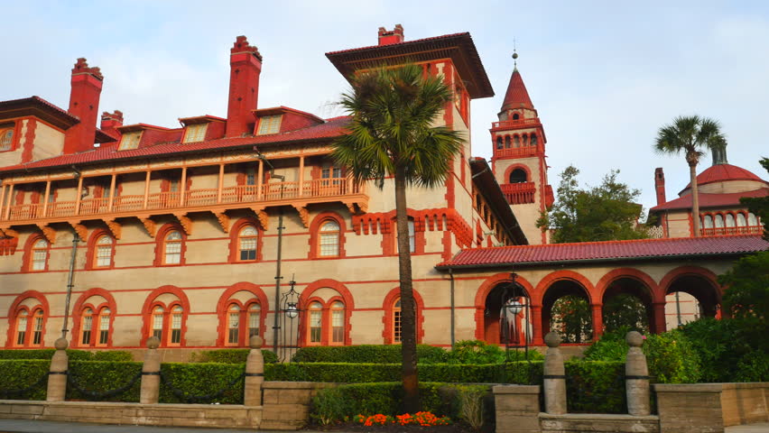 Henry Flagler College St Augustine Stock Footage Video (100% Royalty ...