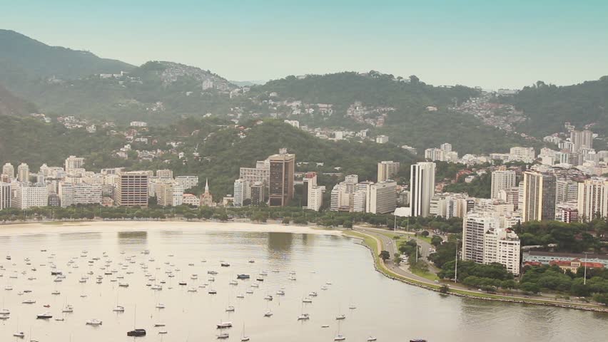 Guanabara Bay Rio De Janeiro Stock Footage Video (100% Royalty-free ...