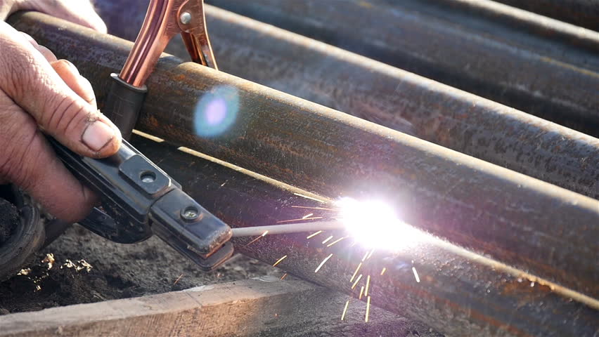 Close-up Of Quartz And Glass Welding Made With Gas High Temperature ...