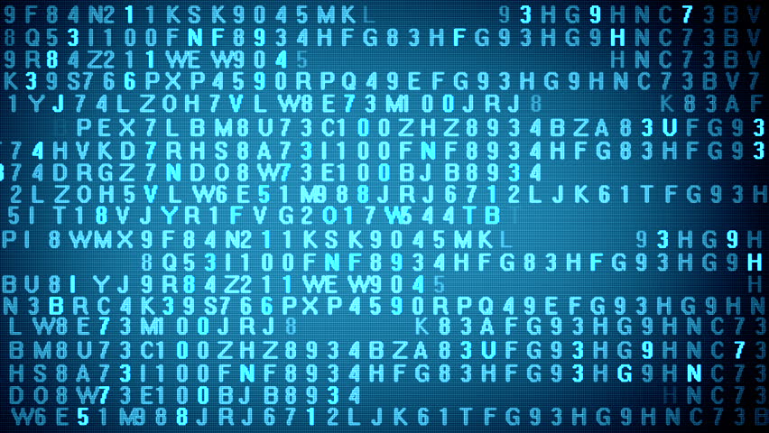 Hacker Launches Spy Program. The Virus Code Is On The Screen. Follow ...