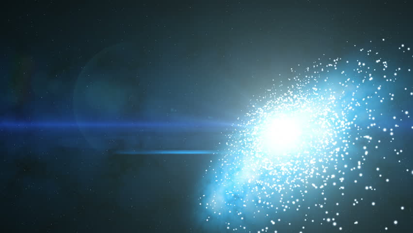 Galactic Center Flare (24fps). Deep In Outer Space, A Cluster Of Stars ...