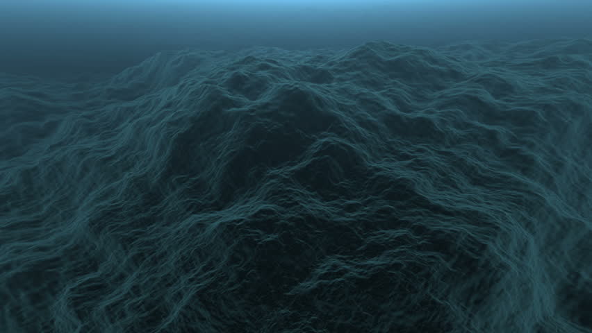 Stormy Ocean Waves Loop Ready. Stock Footage Video (100% Royalty-free ...