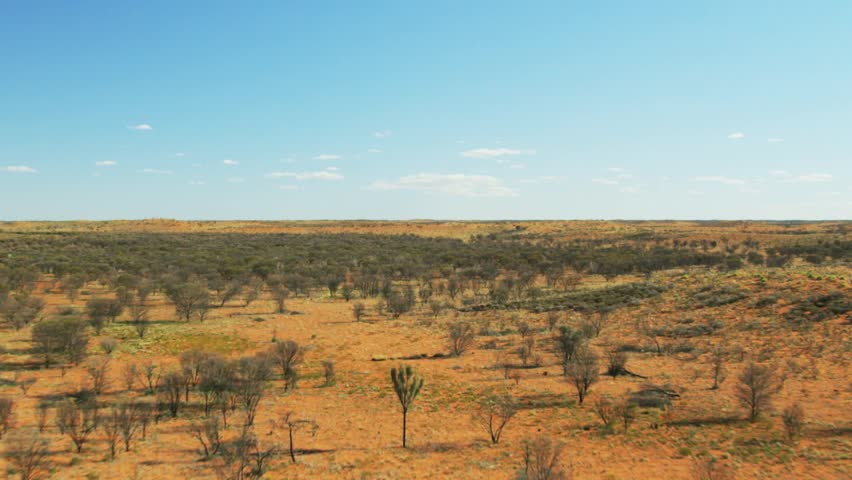 Australian Outback Desert Aerial Stock Footage Video (100% Royalty-free ...