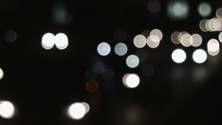 Round White Flashing Light Bokeh Stock Footage Video (100% Royalty-free ...