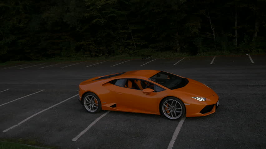 Aerial Footage of Lamborghini Aventador Stock Footage Video (100% ...