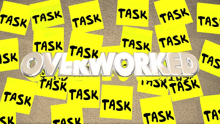 Stress Relief Sticky Notes Bulletin Board Help Calm Stockvideos ...