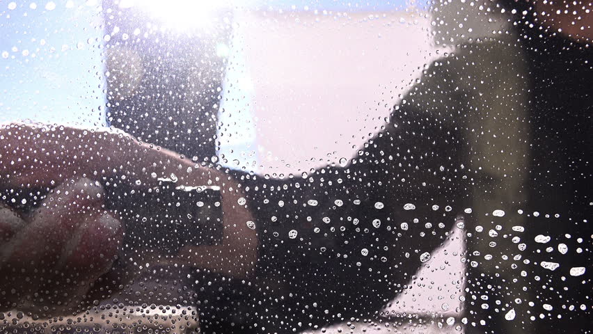 Cleaning the Window 4k Stock Footage Video (100% Royalty-free) 15219466 ...