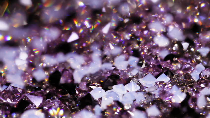 Stock video of many small brilliant jewel stones rotating, | 1551706 ...
