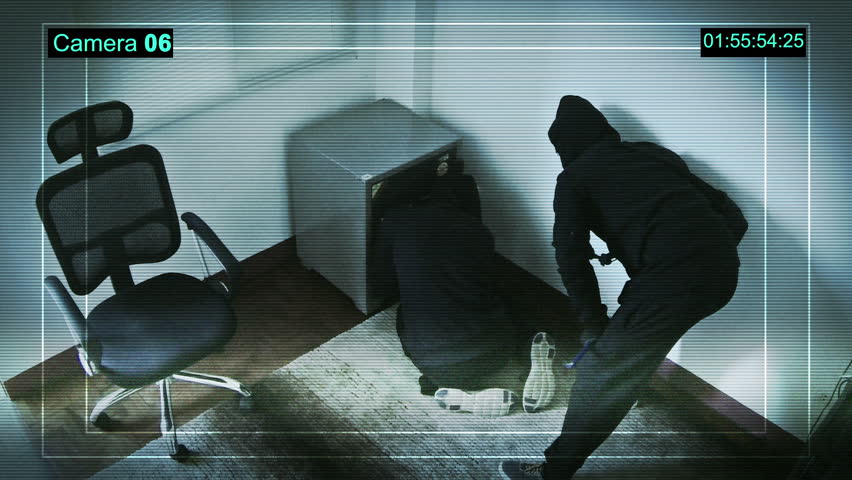 Professional Thieves in Masks Opened Stock Footage Video (100% Royalty ...