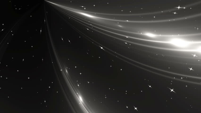 Animation Silver Background With Rays In Space. Abstract Grey Animation ...