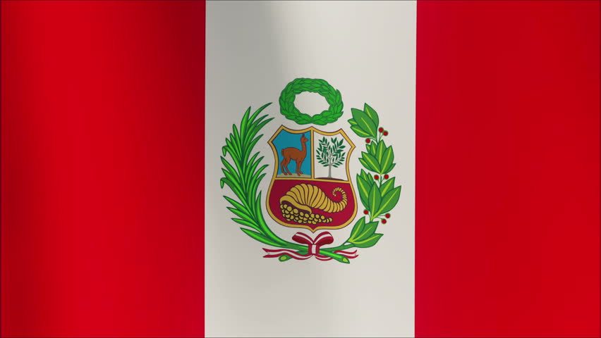 The National Flag Of Peru Was Adopted By The Government Of Peru In 1825 ...