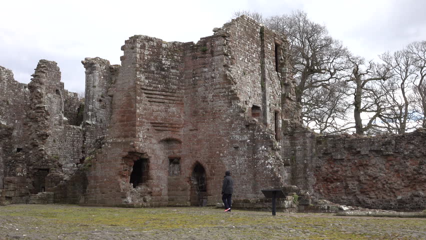 PENRITH, ENGLAND - MAR 2016: Brougham Castle Penrith England Ancient ...